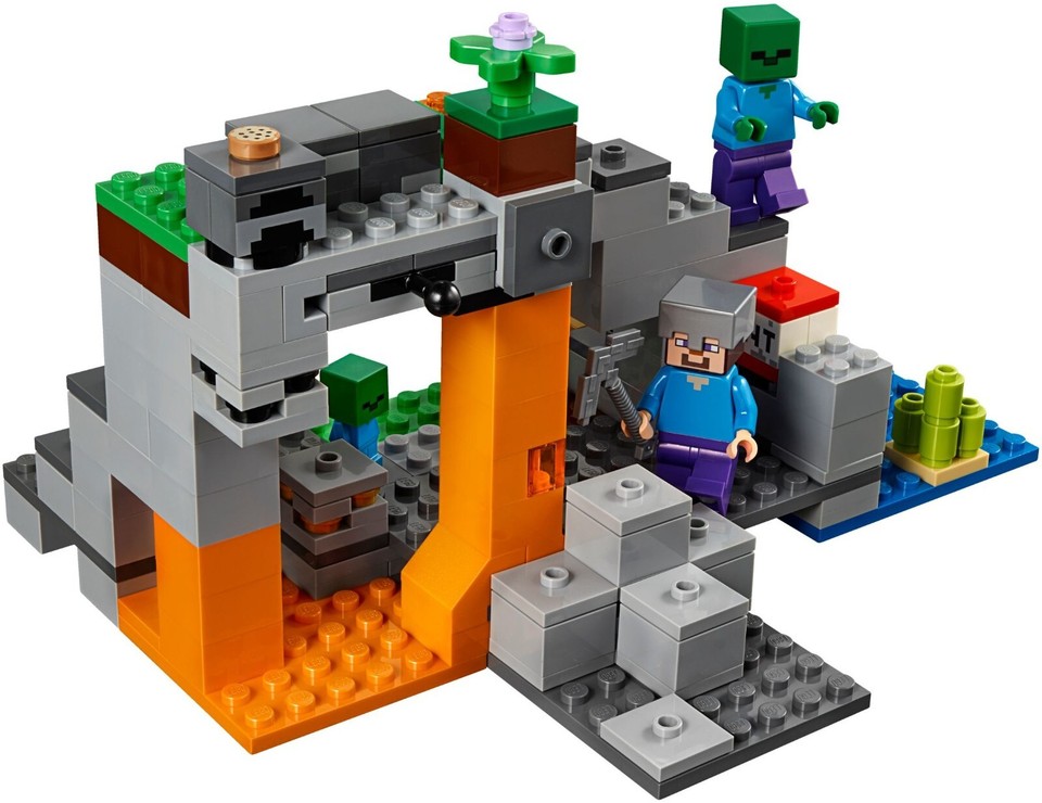 LEGO Minecraft The Zombie Cave Set 21141 New, Factory Sealed ...