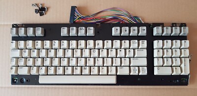 Commodore 128, C128 KEYBOARD with accessories + screws. Genuine part ...