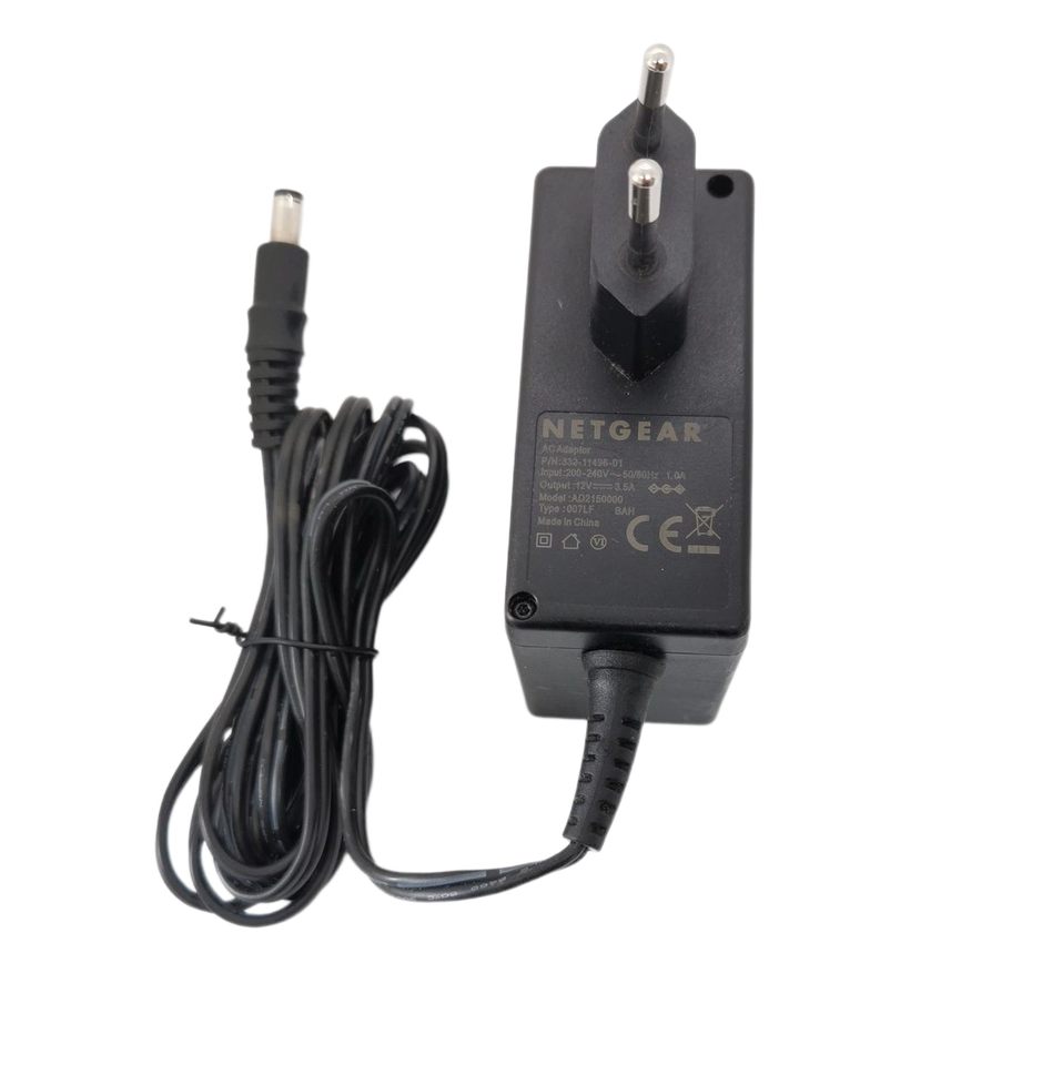 EU AC Adapter 5.5mm 12V 3.5A Power Supply Charger For Netgear Nighthawk ...