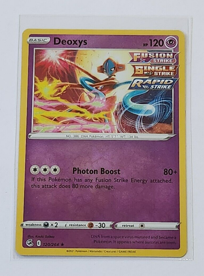 2021 POKEMON DEOXYS HOLO TRADING CARD | eBay