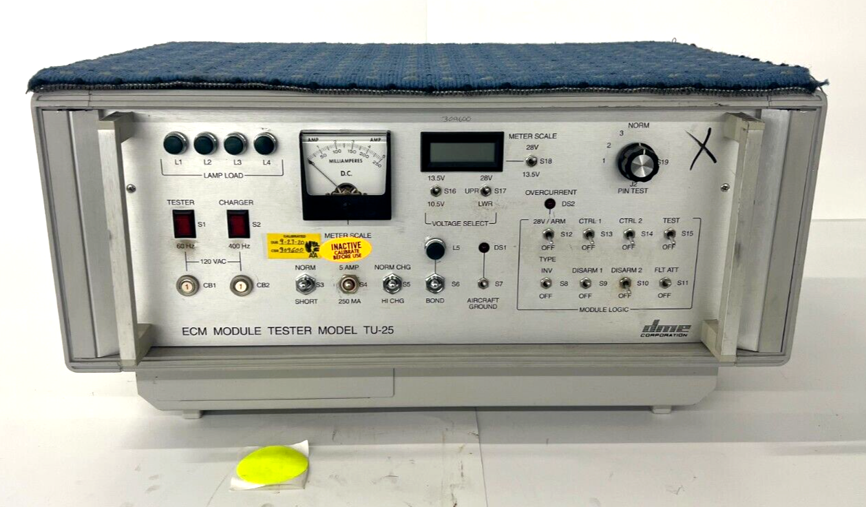 DME CORPORATION ECM MODULE TESTER MODEL TU-25 | eBay