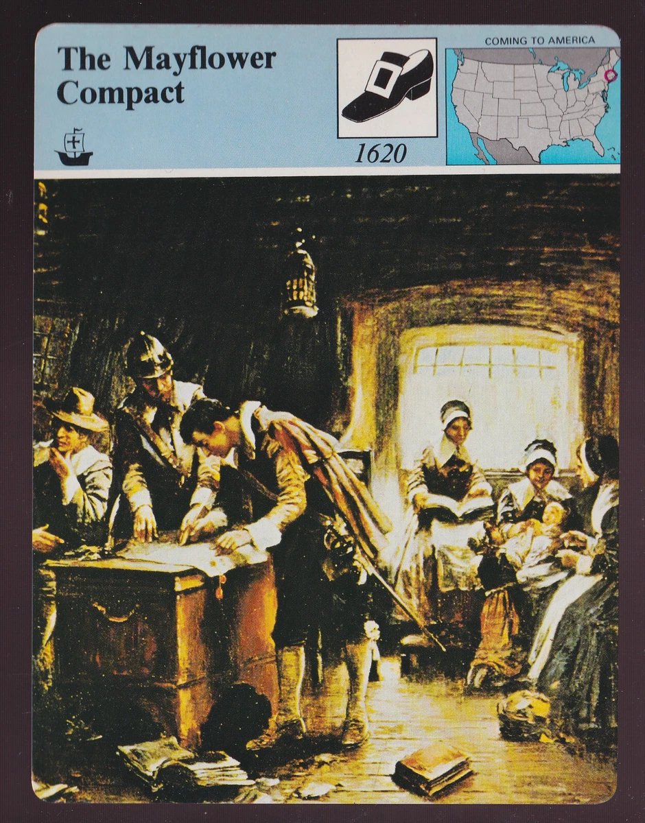 Pilgrims Mayflower Compact