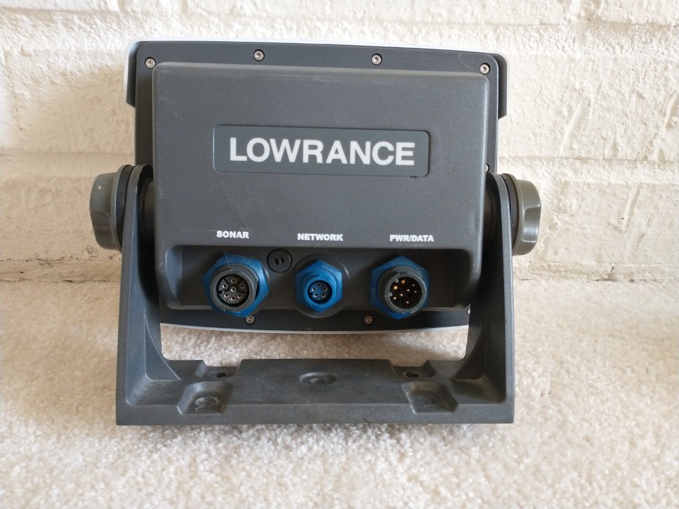 Lowrance LMS-332c. 5" Screen. Fish finder Head unit | eBay