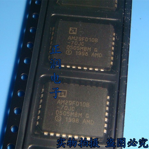 5pcs AM29F010B-70JC PlCC-32 1 Mb (128K x 8) Uniform Sector, Flash ...