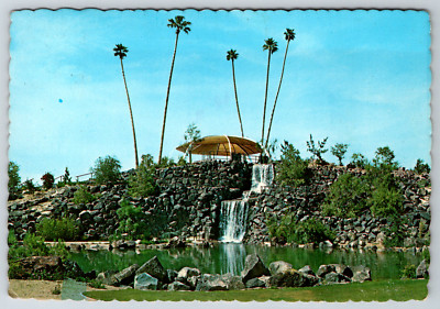 c1960s Del Webb's Sun City Arizona Waterfall Vintage Postcard | eBay