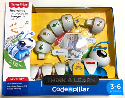 Fisher Price Think & Learn Code-A -Pillar Caterpillar 9 Segments | eBay