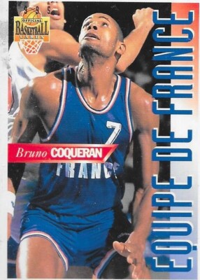 Carte - Official Basketball Cards - N°FR07 - Bruno Coqueran - France | eBay
