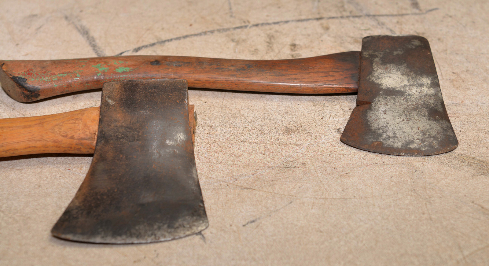 2 collectible axe hatchet Plumb Boy Scout logo Buster Brown Shoe ...