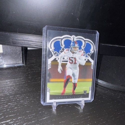 Azeez Ojulari 2021 Panini Chronicles #CR-39 Crown Royale New York ...