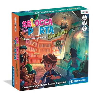 Clementoni - Sblocca la Porta Freetime, Gioco da Tavolo, Escape Room ...