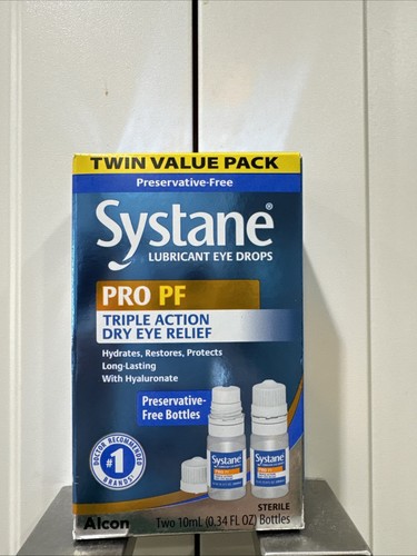 Systane PRO PF Multi-dose Preservative-Free Lubricant Eye Drops 2 Count ...