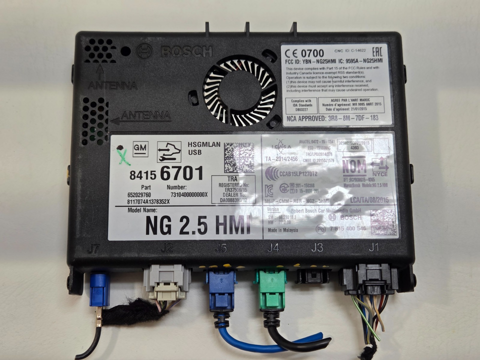 2016-2020 GM HUMAN MACHINE INTERFACE HMI GPS CONTROL MODULE OEM ...