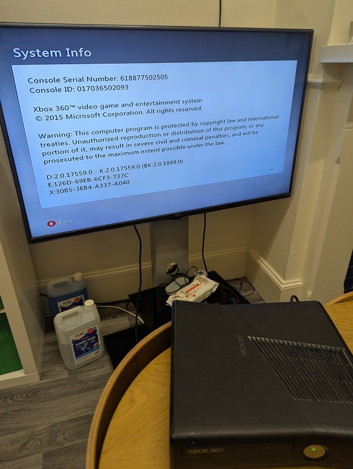 Xbox 360 S Slim Console Black Tested Working Model 1439 (2010) | eBay UK