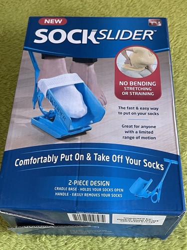 Sock Wearing Slider Aid Device Easy Helps Put Socks Shoes On And Off No ...