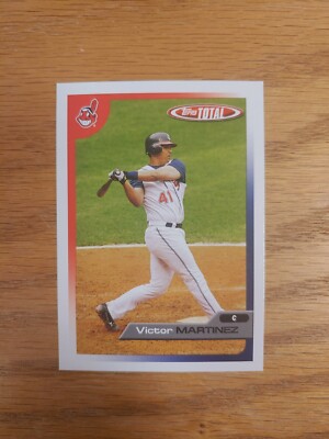 Victor Martinez 2005 Topps Total Team Checklist #TTC8 Cleveland Indians ...