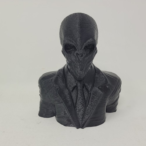 Black Hex 3D Dr Who The Silence Fan Art Bust | eBay