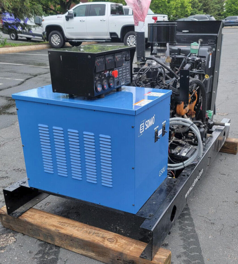 Kohler SDMO 50KW Natural Gas Generator - 208v/3PH - Tested, & Ready to ...