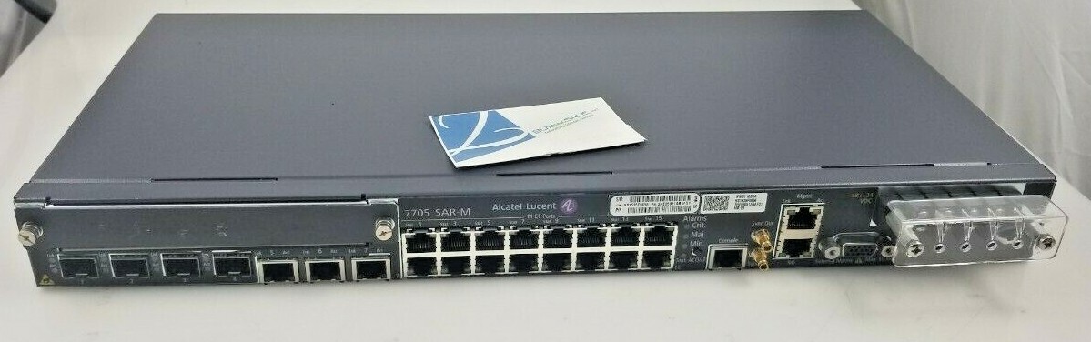 Alcatel Lucent 7705 SAR-M 16 Port Service Aggregation Router 3HE05051 ...