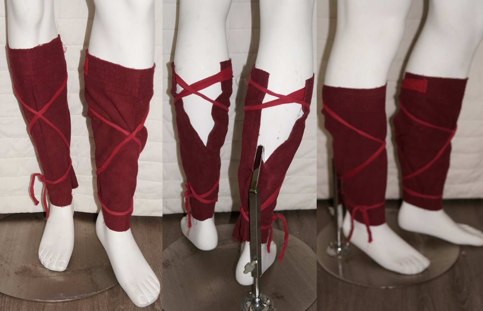 2016 BEN HUR movie Roman Legionary soldier leg shin wrap puttee linen ...