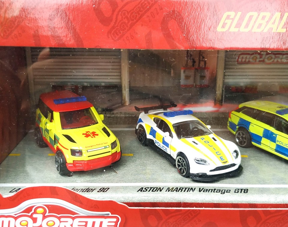 Majorette ฺGlobal Emergency Vehicles 60th Anniversary Gift Pack 10 ...
