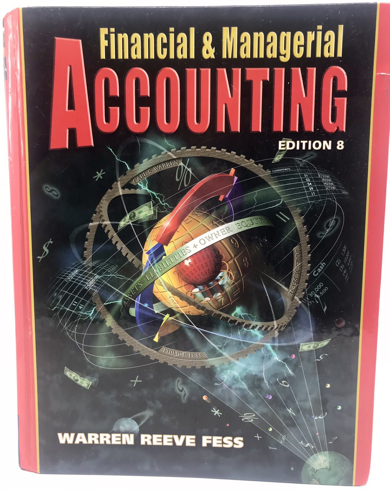 Textbook Financial & Managerial Accounting Edition 8 Warren Reeve Fess ...
