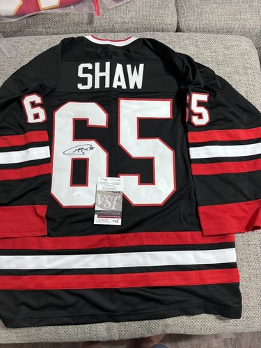 ANDREW SHAW Signed Autograph Custom Jersey - JSA COA - Chicago ...