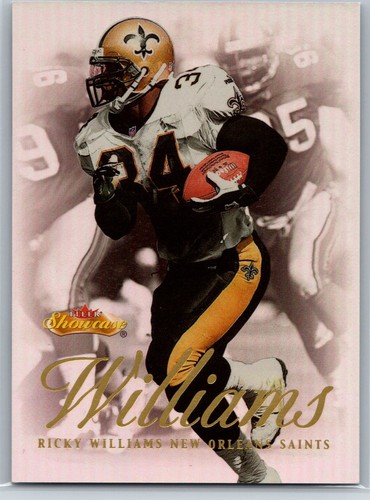 2000 Fleer Showcase Ricky Williams New Orleans Saints #55 | eBay