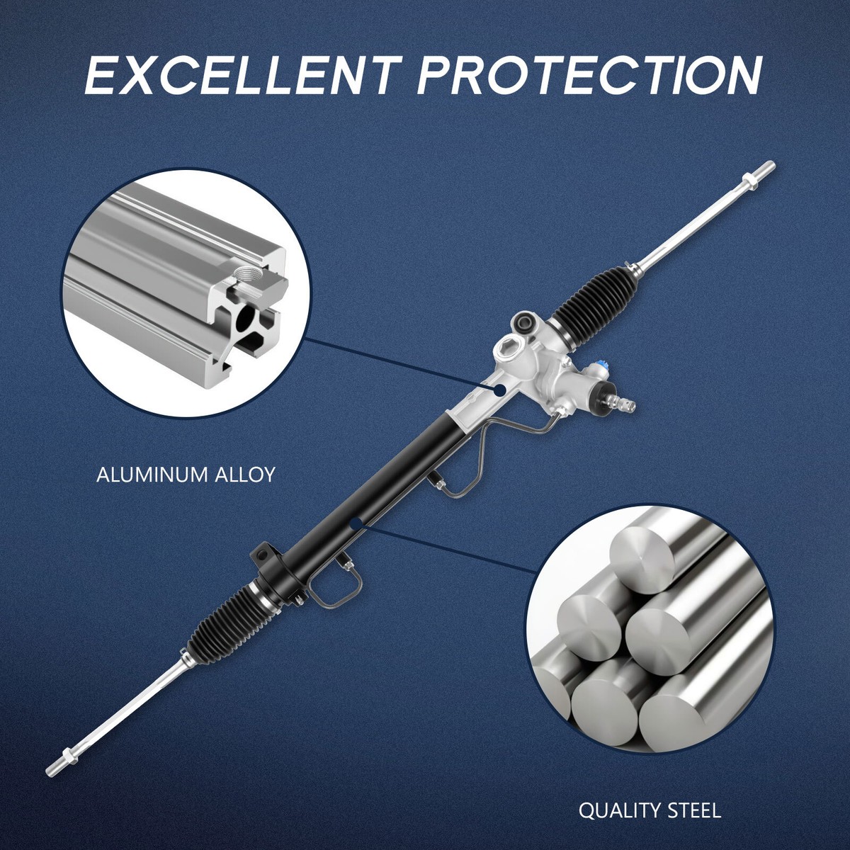 Automotive Replacement Rack & Pinion Complete Units Rack & Pinion Power ...