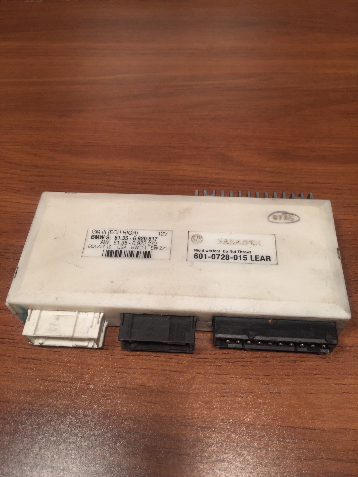 Light Module Unit ECU Main Lights 6920817 6135 6920817 | eBay