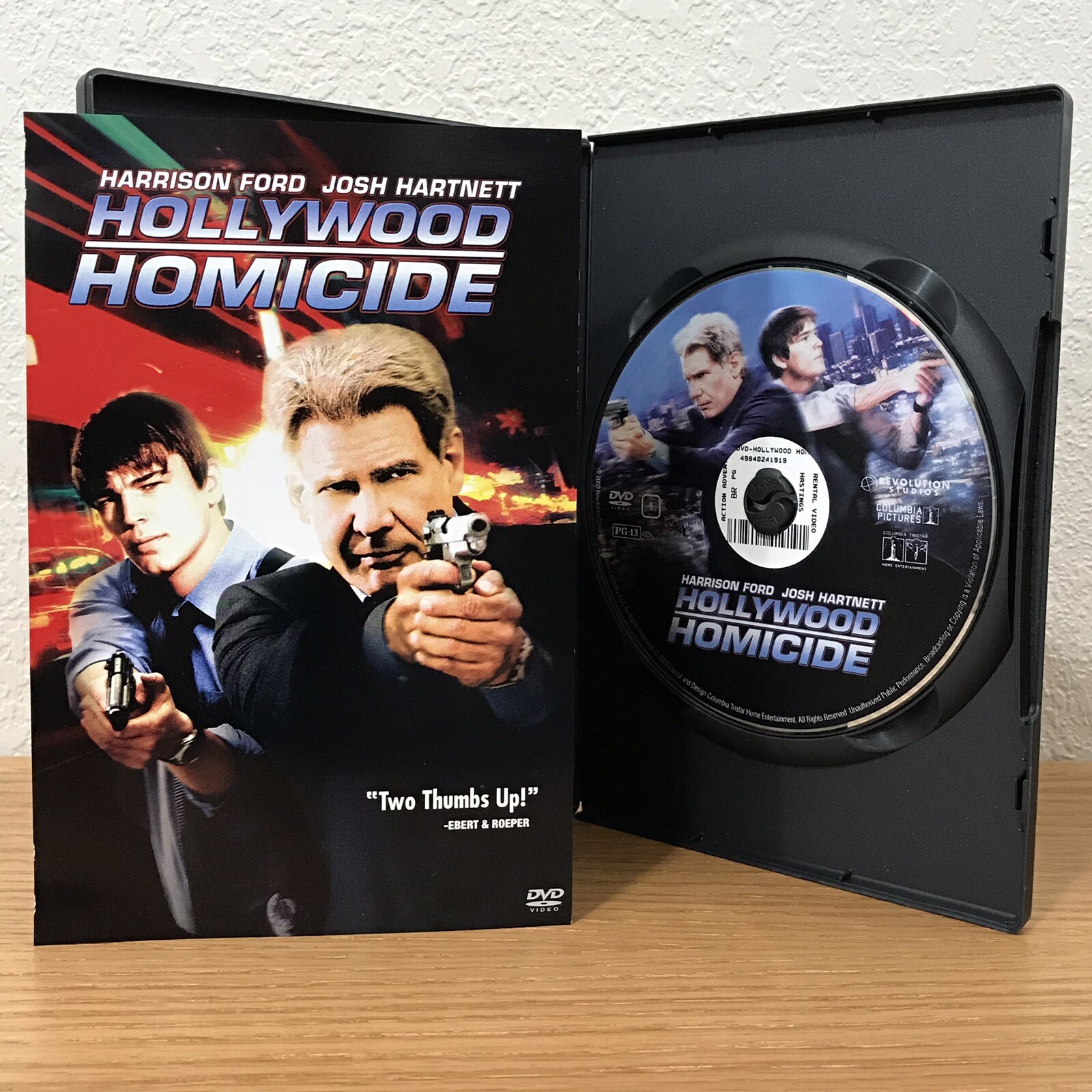HOLLYWOOD HOMICIDE (DVD, 2003) w/SCENE SELECTION INSERT ~ WS/FS ...