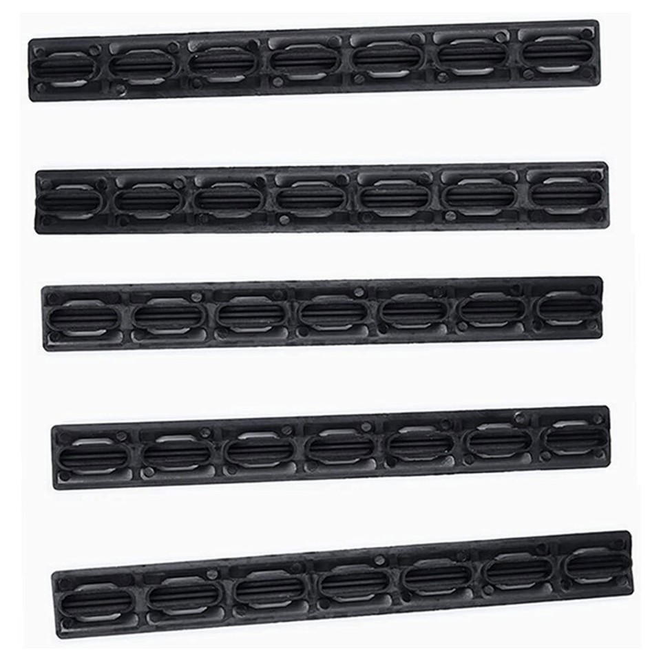 5.5" M-LOK Rail Panel Strip Cover Slot Covers Snap-in forMlok System ...