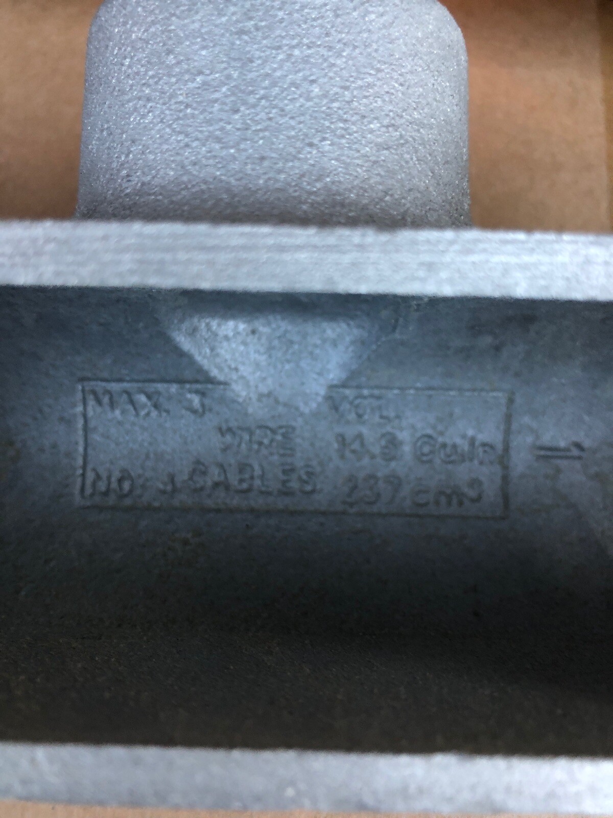 Crouse Hinds Form 7 1” 2 In Box T 37, 27. | eBay