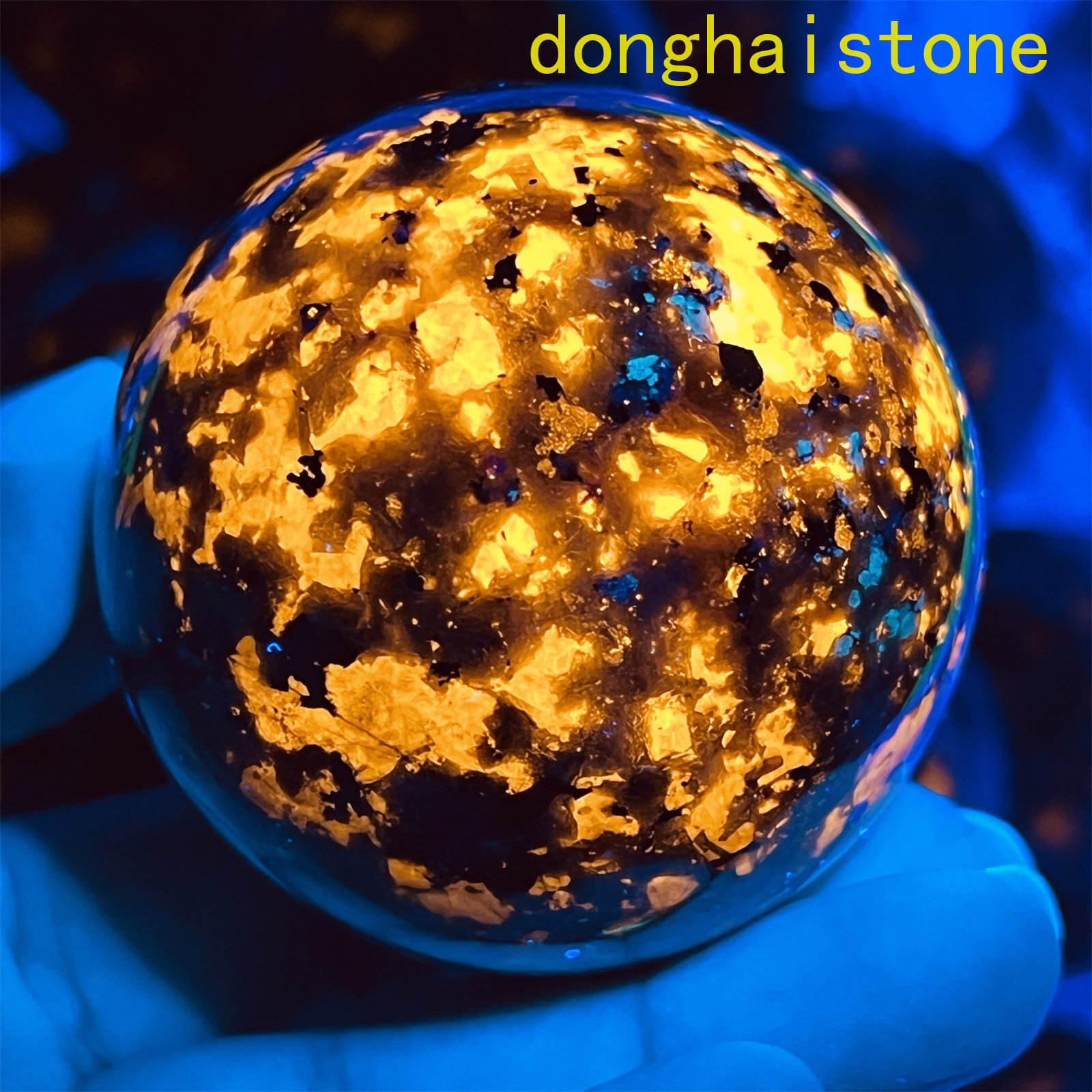 45mm+ Natural Flame's stone Sphere quartz crystal ball reiki healing ...