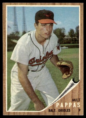 1962 Topps Milt Pappas #75 | eBay