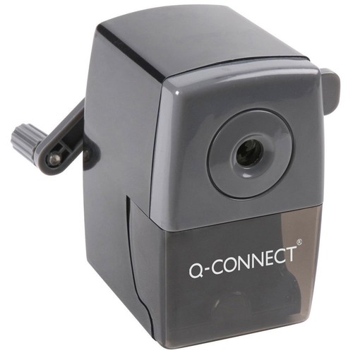 Q-Connect Desktop Pencil Sharpener KF02291 - Black Pack of 1 Desktop ...