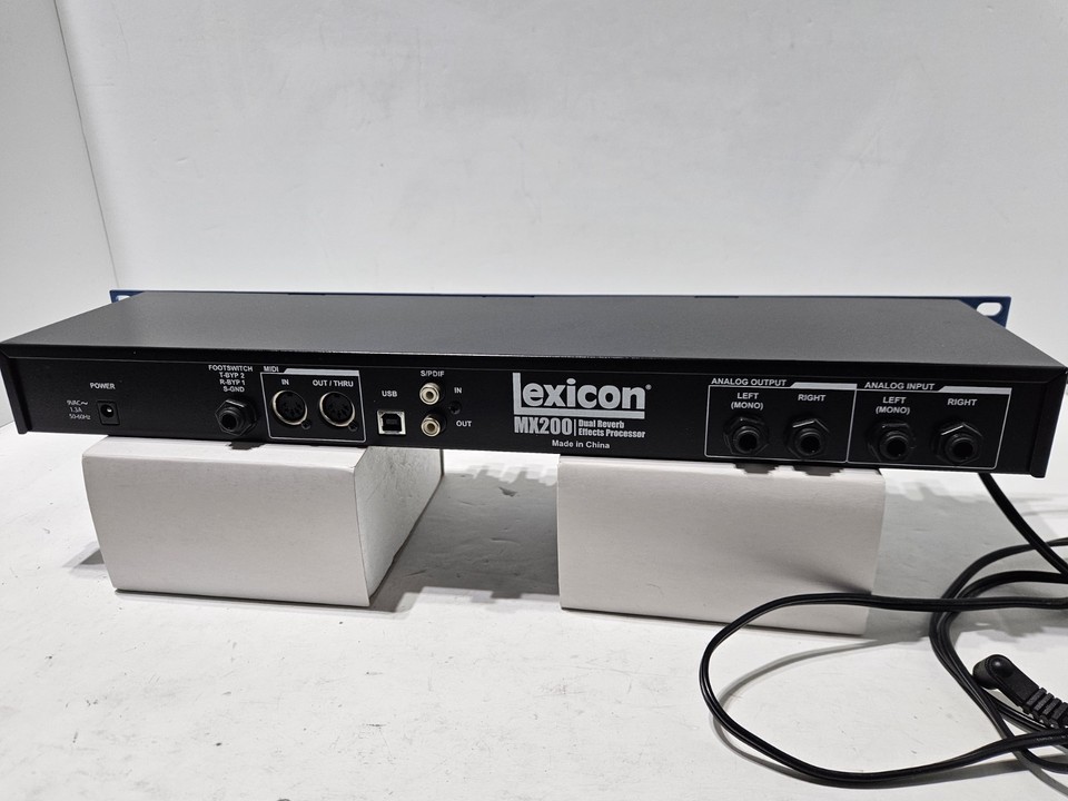 Lexicon MX200 Dual Reverb Effects Processor Unit Reverb Delay With ...