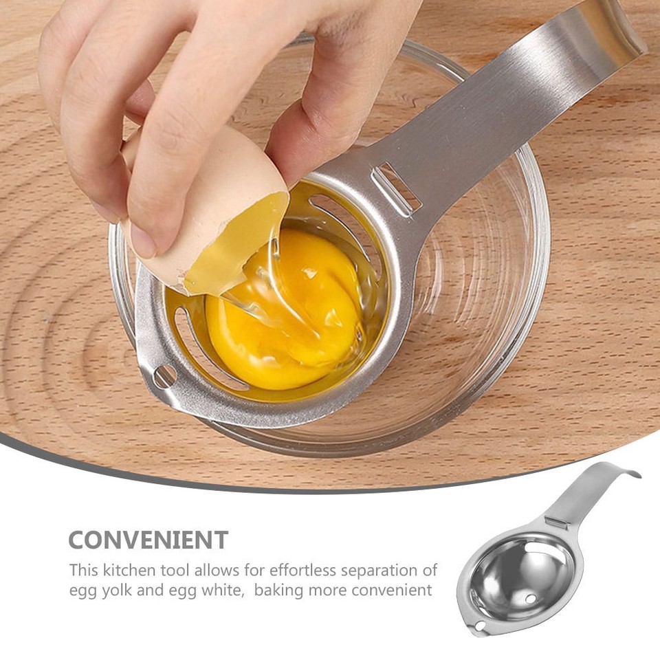 Egg Divider Kitchen Tool for Baking Yolk Separator Funny Eggs Home ...