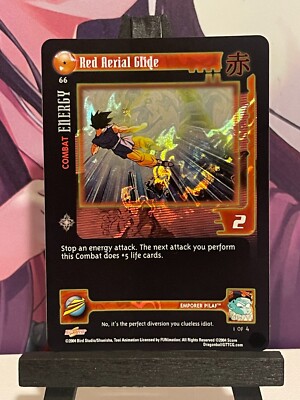 Dragon Ball GT TCG Red Aerial Glide 66 Baby Saga Unlimited Alt Foil! | eBay
