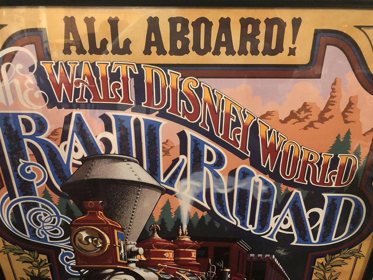 Vintage Disney World Attraction Posters