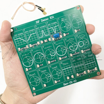 RF Demo Kit For NanoVNA RF Tester Board Network Vector Test Filter ...