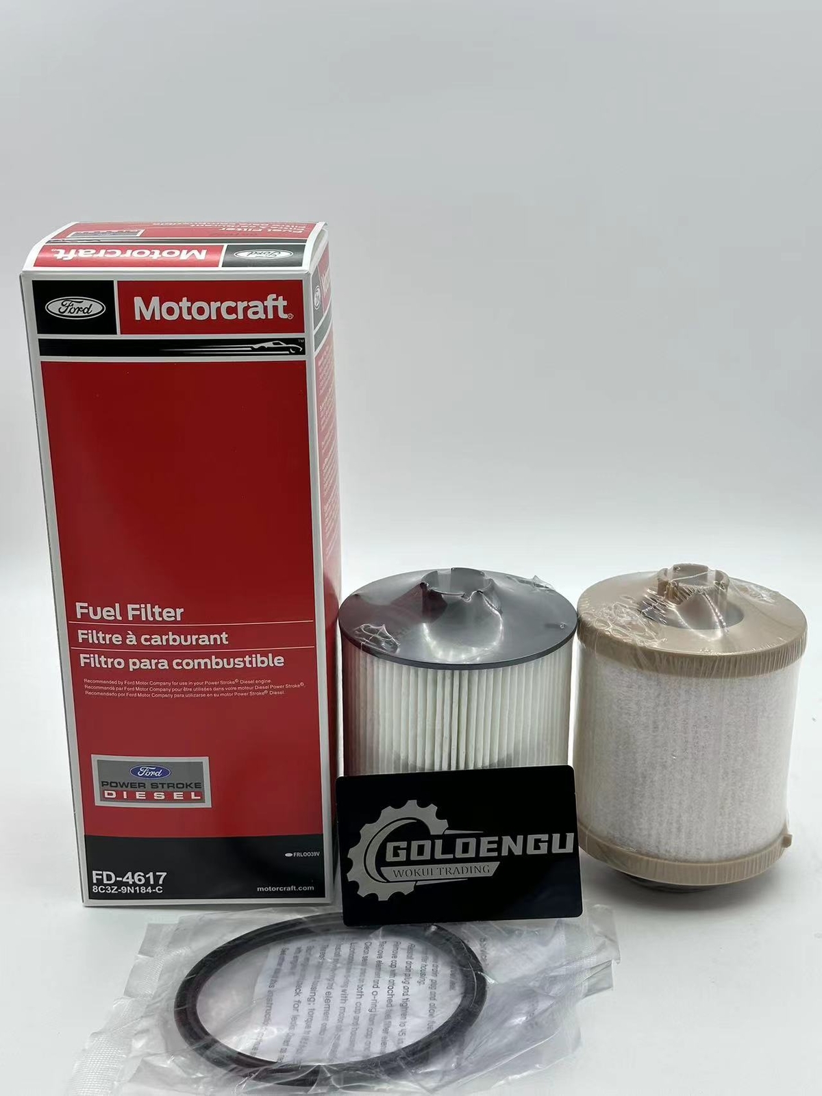 FD-4617 8C3Z-9N184-C Fuel Filter Motorcraft FD4617 Ford F350 F450 Super ...