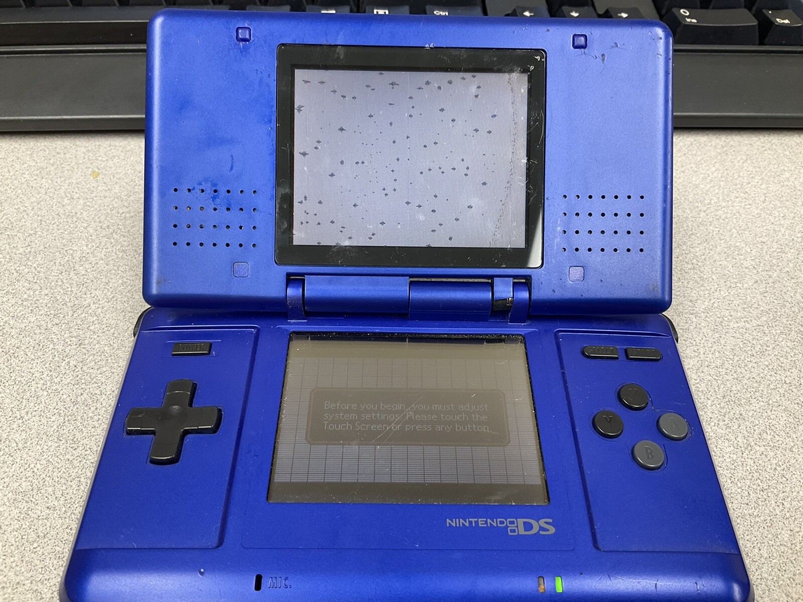 Nintendo DS Blue Original System Console NTR-001 (AS-IS) | eBay