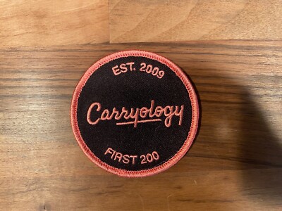 Carryology First 200 Patch *RARE* | eBay