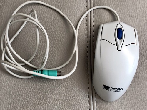 Micro Innovations Mi Optical Mouse White 3 Button Scroll Wheel Lights ...