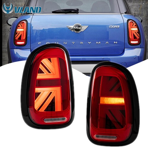 2*VLAND LED Red Tail Light For 11-16 BMW R60 Mini Cooper Countryman ...