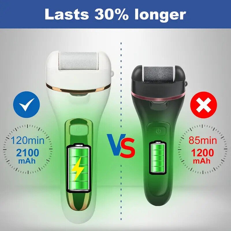 Professional Electric Foot Grinder File Callus Dead Skin Remover ...