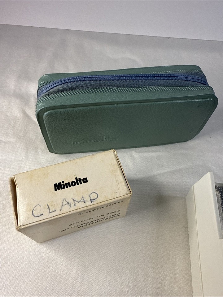 Vintage Minolta 16 Ps Sub-Miniature Film Spy Camera Kit Lot - SOLD AS ...
