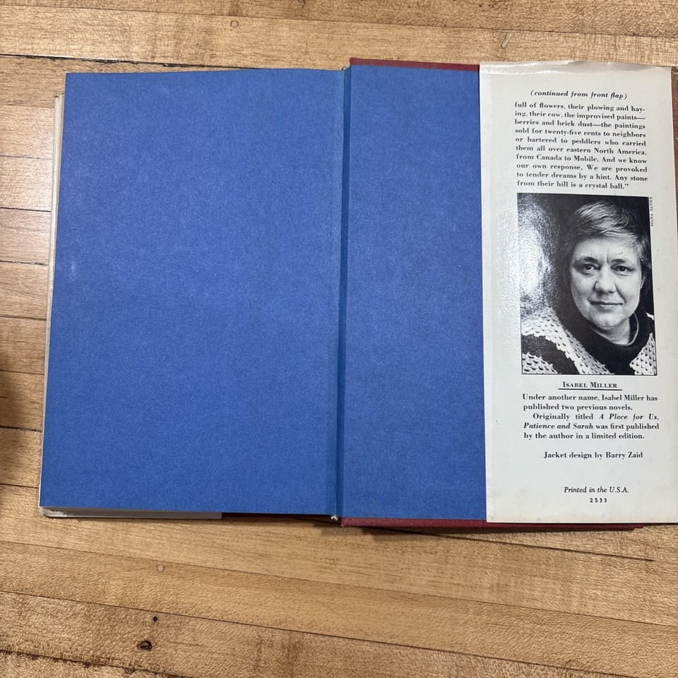 Patience & Sarah - Isabel Miller (Vintage Hardcover Book 1972) First ...