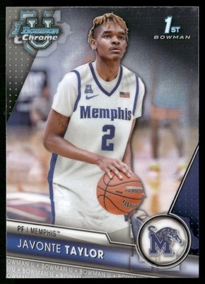 Javonte Taylor 2023-24 Bowman University Chrome #53 Memphis Tigers | eBay