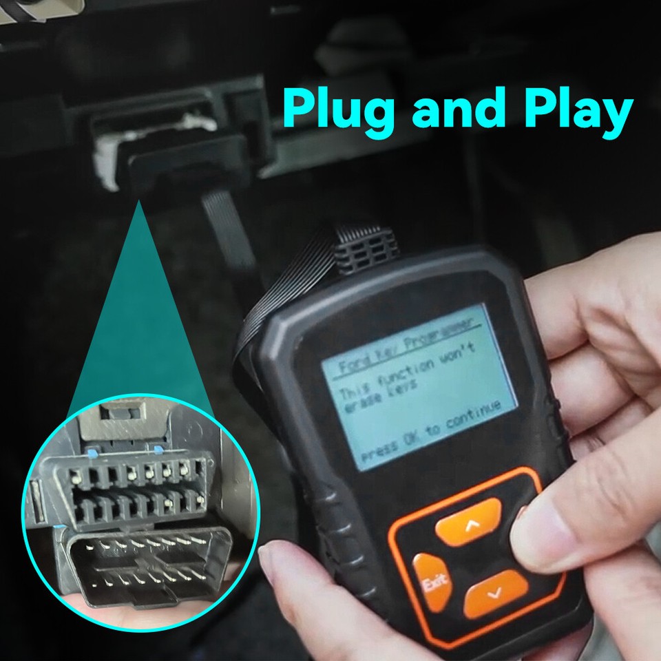 KEYYOU Programmer OBD Remote Key For Ford Edge Escape Expedition ...